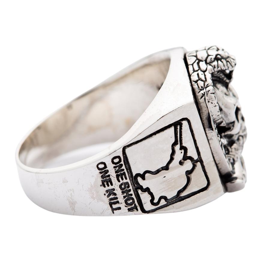 Cobra Skull US Army Sniper Ring