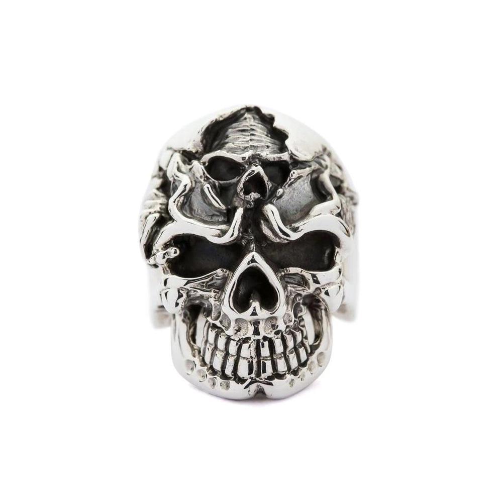 925 Sterling Silver Death Skull Rings